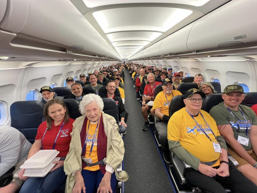91 Veterans Travel to Washington D.C. with Flag City Honor Flights ...